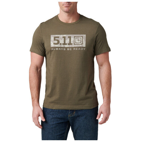 5.11 Tactical - ATMOS Logo Tee | Ranger Green – TacSource